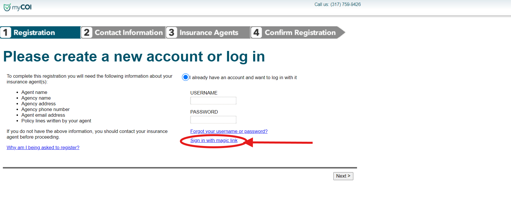 How Do I Log-In Using the Magic Link? – myCOI Support