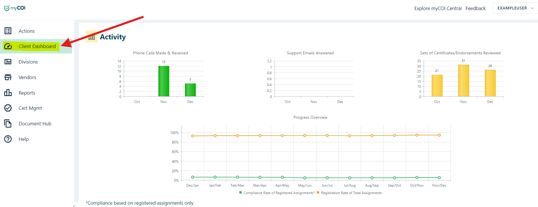 Uploading a Certificate Of Insurance- Customer Instructions – myCOI Support