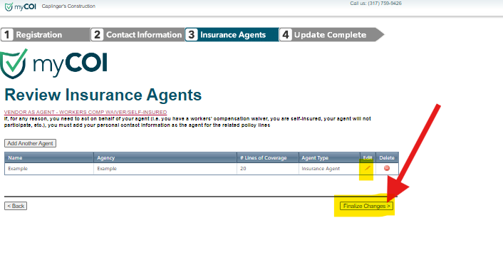 How Can I View My Account's Status? – myCOI Support