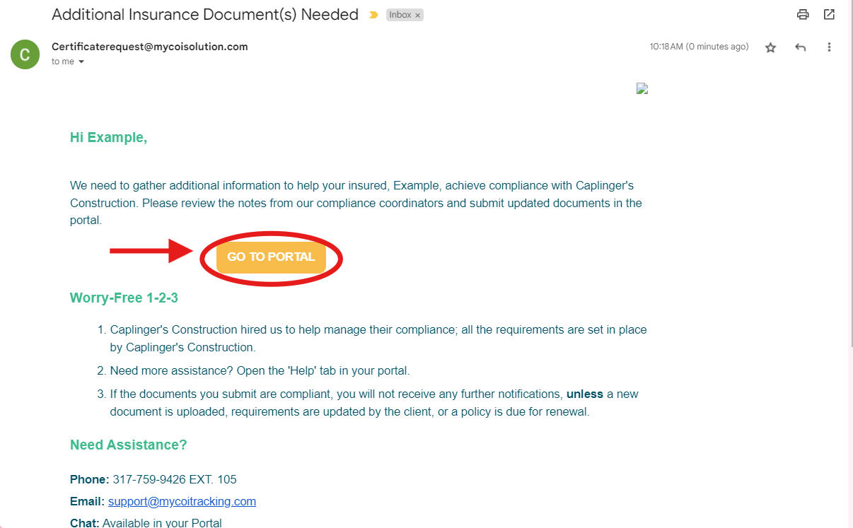 How to Update Agent Contact Information (Agent Instructions) – myCOI Support